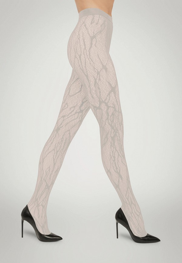 Колготки Wolford Snake Lace Tights, цвет: бежевый, RTLACX062501 ...