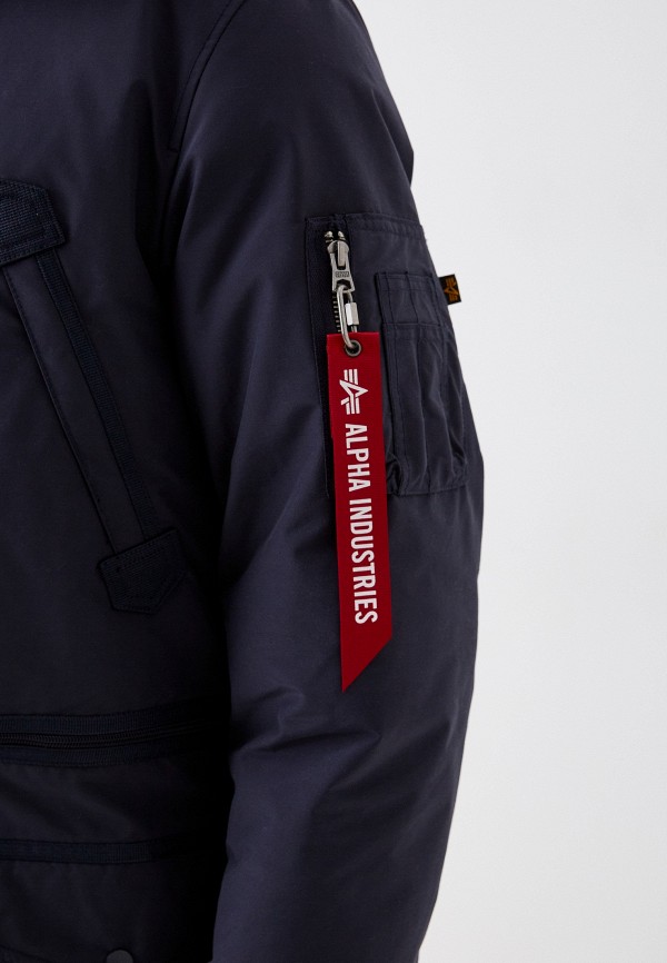Парка и брелок Alpha Industries N-3B ALPINE PARKA GEN II, цвет: синий ...