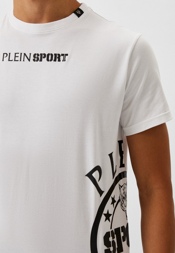Футболка Plein Sport, цвет: белый, RTLACX995101 — купить в интернет ...