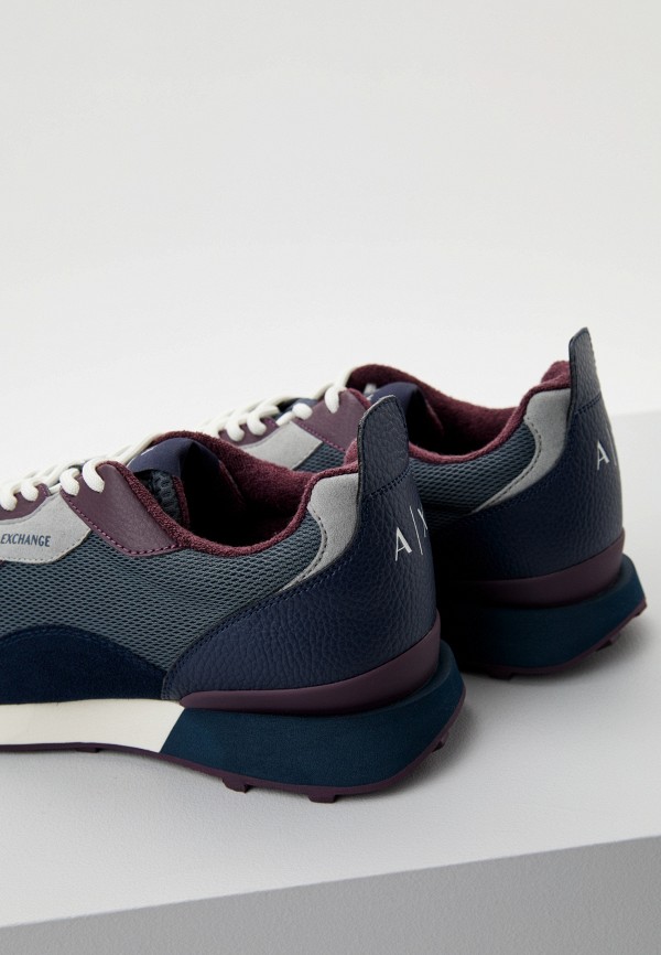 Кроссовки Armani Exchange, цвет: синий, RTLACY098001 — купить в ...