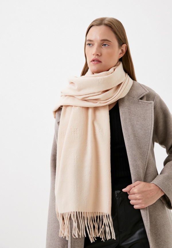 Палантин Guess, цвет: бежевый, RTLACY226401 — купить в интернет ...