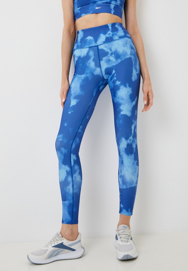 Тайтсы Reebok ID TRAIN PRINTED TIGHT, цвет: синий, RTLACY316201 ...