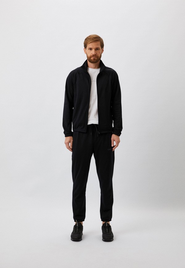 Костюм спортивный Calvin Klein ESSENTIALS PW - TRACKSUIT, цвет: черный ...