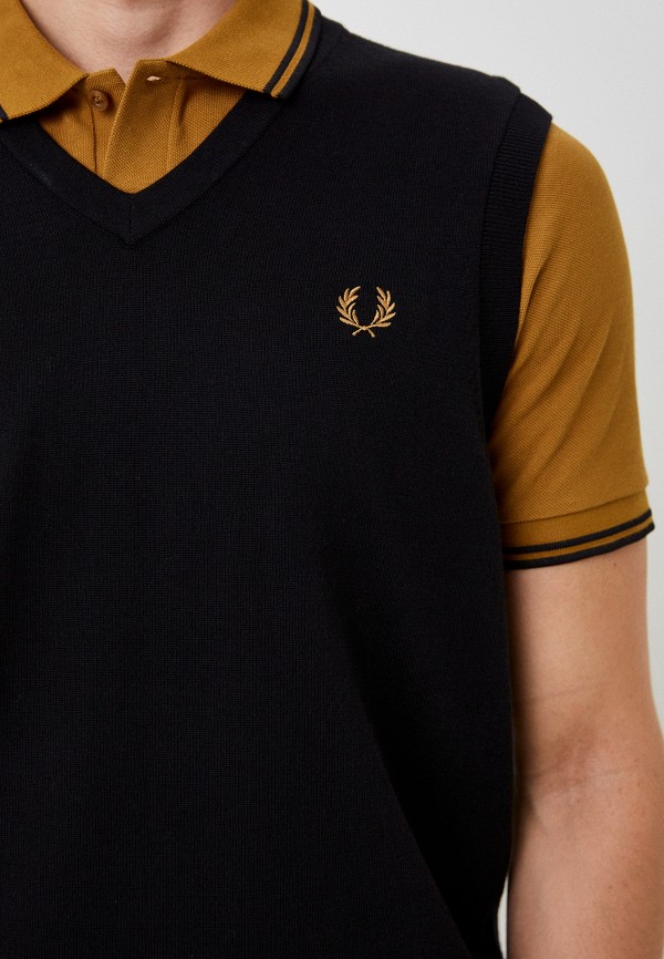 Жилет Fred Perry, цвет: черный, RTLACY690301 — купить в интернет ...