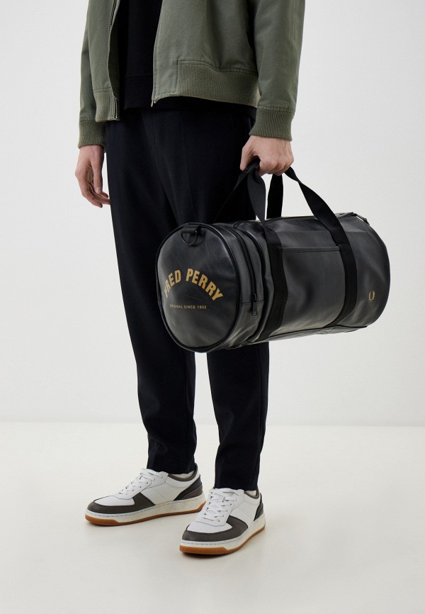 Сумка спортивная Fred Perry, цвет: черный, RTLACY691602 — купить в ...