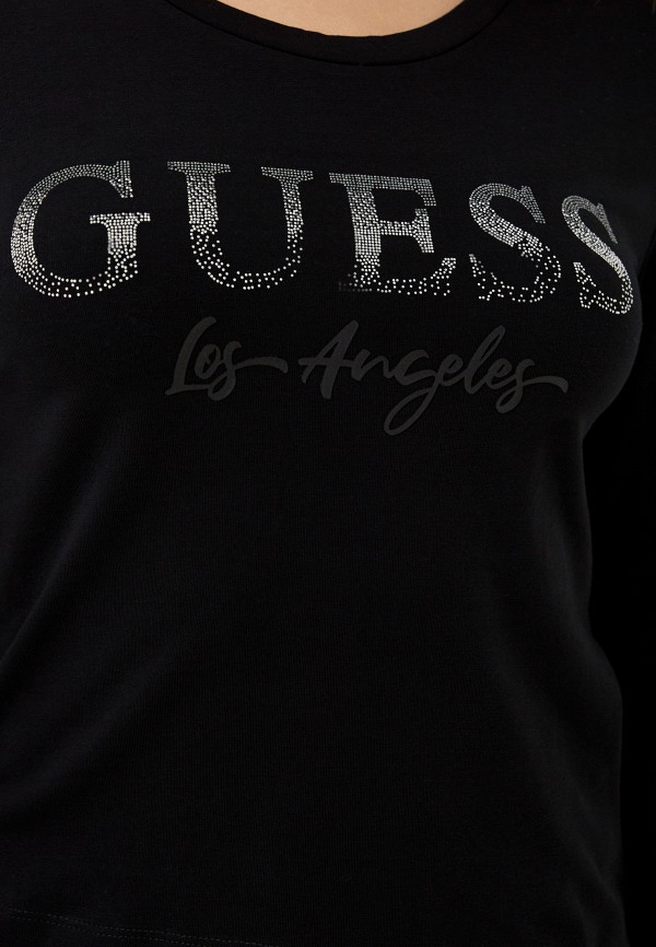 Лонгслив Guess, цвет: черный, RTLACZ139201 — купить в интернет-магазине ...