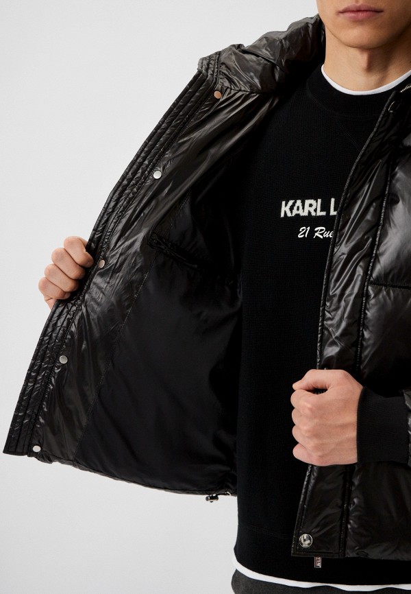 Куртка утепленная Karl Lagerfeld, цвет: черный, RTLACZ267001 — купить в ...