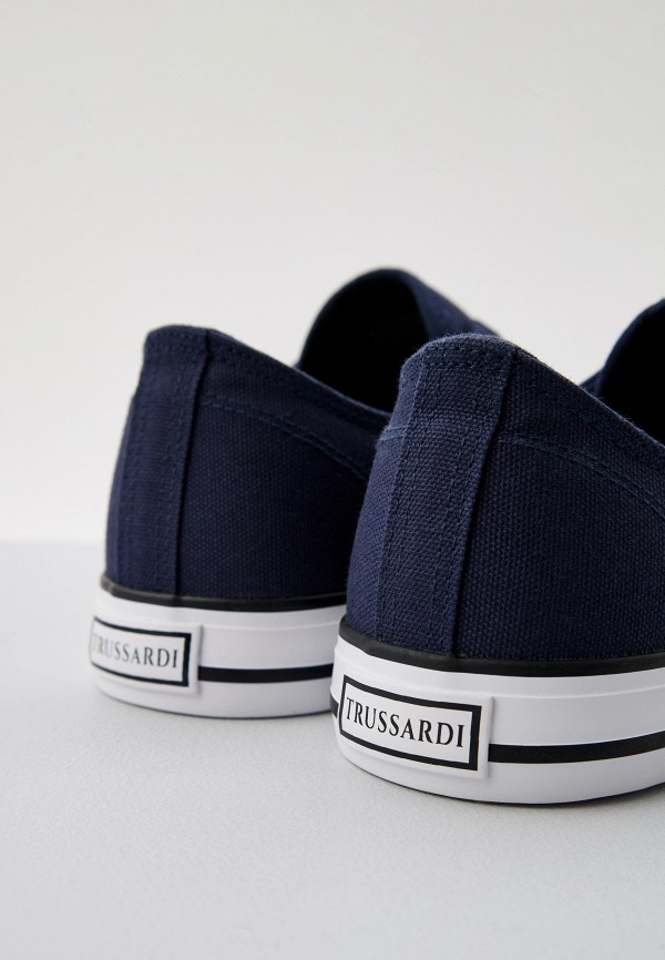 Кеды Trussardi, цвет: синий, RTLACZ836501 — купить в интернет-магазине ...