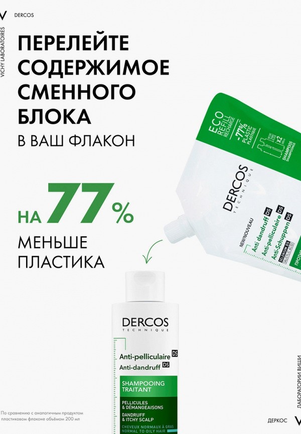 Шампунь Vichy против перхоти , цвет: прозрачный, RTLACZ869003 — купить ...