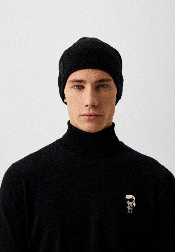 Шапка Karl Lagerfeld, цвет: черный, RTLADA111901 — купить в интернет ...