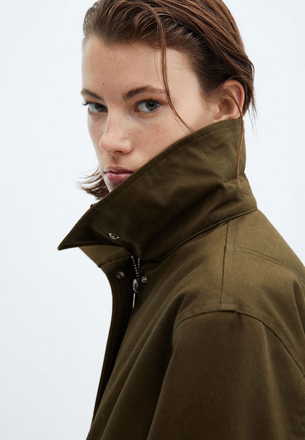 Куртка Mango HEIDY, цвет: хаки, RTLADA251301 — купить в интернет ...