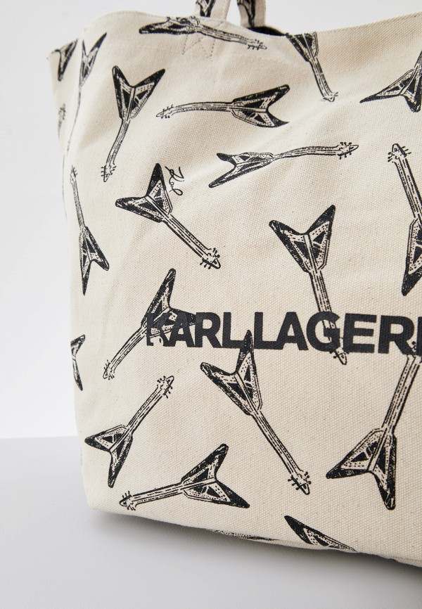 Сумка Karl Lagerfeld, цвет: бежевый, RTLADA322601 — купить в интернет ...