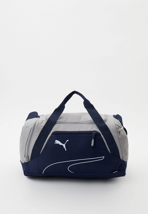Сумка спортивная PUMA Fundamentals Sports Bag S PUMA Navy-Conc, цвет ...