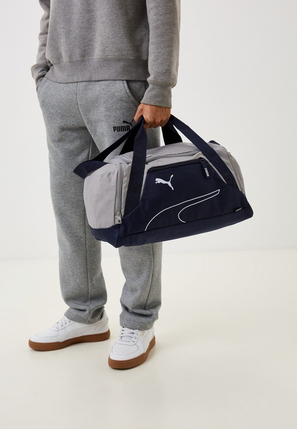 Сумка спортивная PUMA Fundamentals Sports Bag S PUMA Navy-Conc, цвет ...