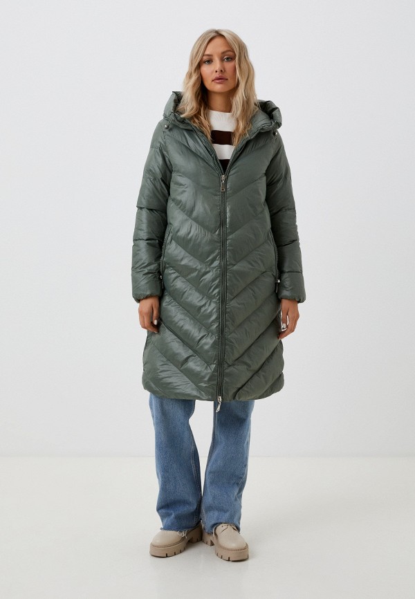 Пуховик Adrixx, цвет: зеленый, RTLADA836201 — купить в интернет ...