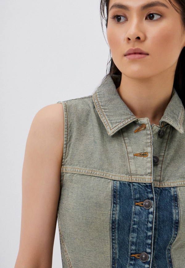 Платье джинсовое Diesel, цвет: синий, RTLADB280901 — купить в интернет ...