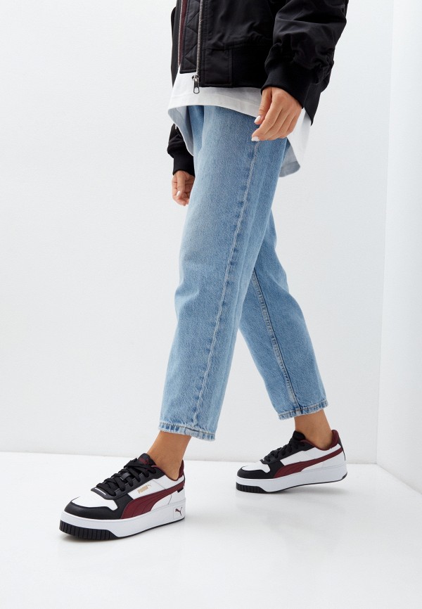 Кеды PUMA Carina Street PUMA White-Dark Jasper-PUM, цвет: белый ...