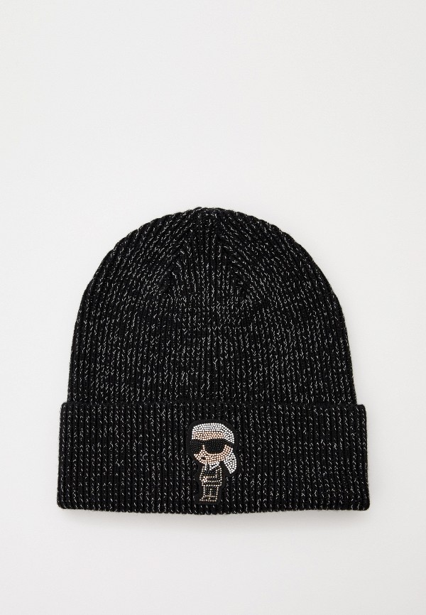 Шапка Karl Lagerfeld, цвет: черный, RTLADC097701 — купить в интернет ...