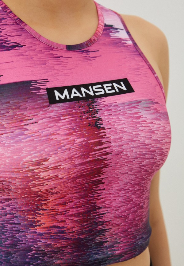 Топ спортивный Mansen Pixel, цвет: розовый, RTLADC147801 — купить в ...