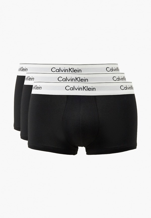 Трусы 3 шт. Calvin Klein Underwear LOW RISE TRUNK, цвет: черный ...
