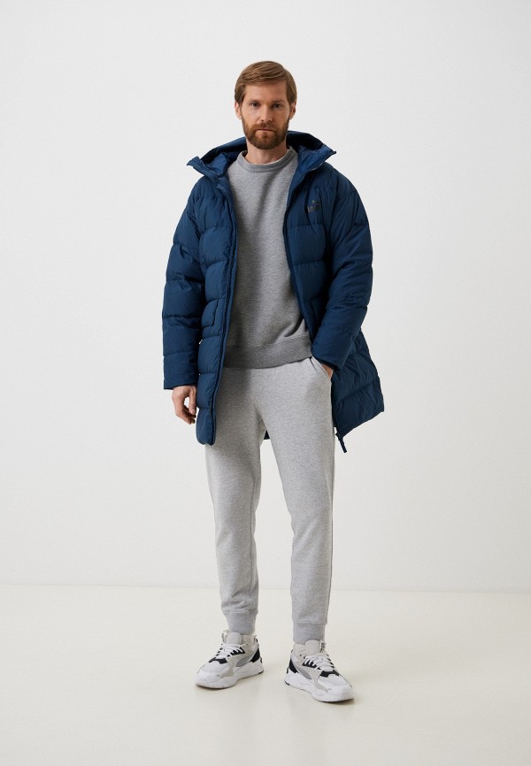 Пуховик PUMA Protective Hooded Down Coat Marine Blue, цвет: синий ...