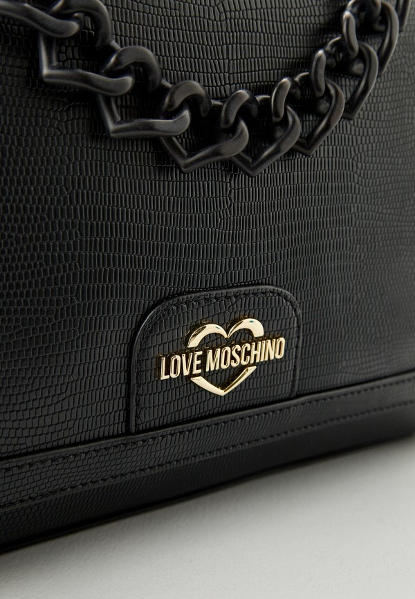 Сумка Love Moschino, цвет: черный, RTLADC702001 — купить в интернет ...