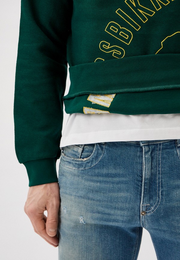 Худи Bikkembergs, цвет: зеленый, RTLADD371401 — купить в интернет ...
