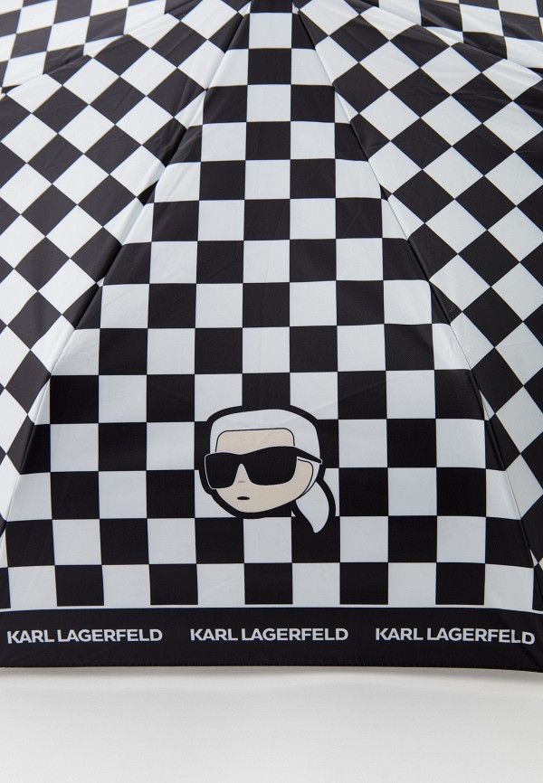 Зонт складной Karl Lagerfeld, цвет: мультиколор, RTLADD680801 — купить ...