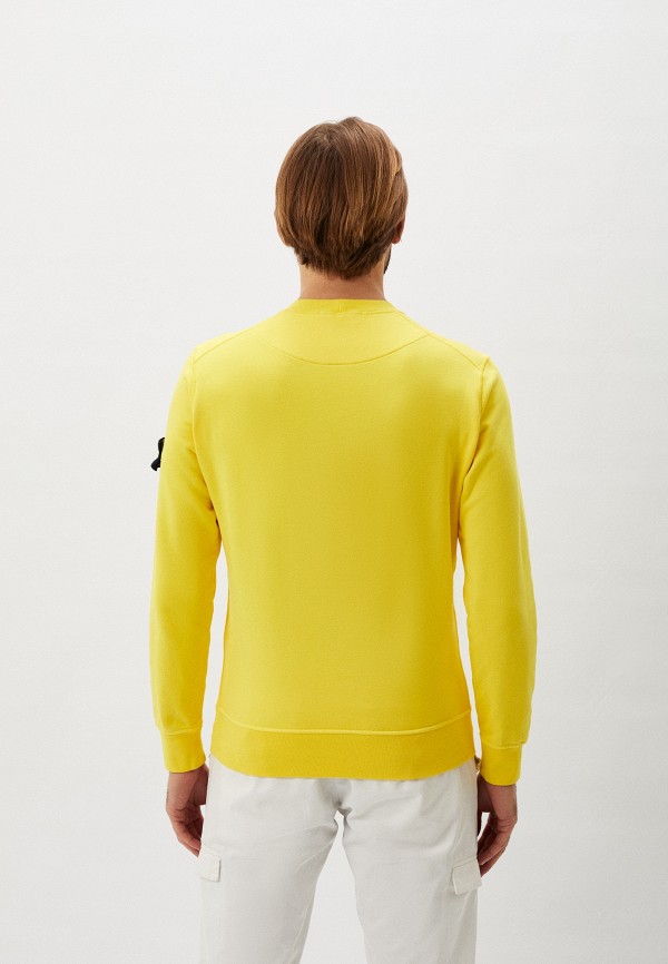 Свитшот Stone Island, цвет: желтый, RTLADD830601 — купить в интернет ...