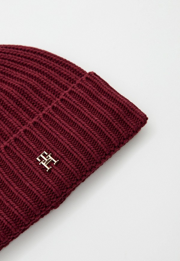 Шапка Tommy Hilfiger, цвет: бордовый, RTLADD839601 — купить в интернет ...