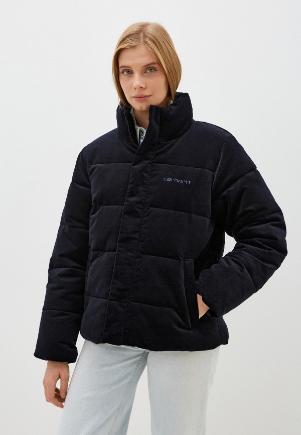 Куртка утепленная Carhartt WIP, цвет: синий, RTLADD960901 — купить в ...