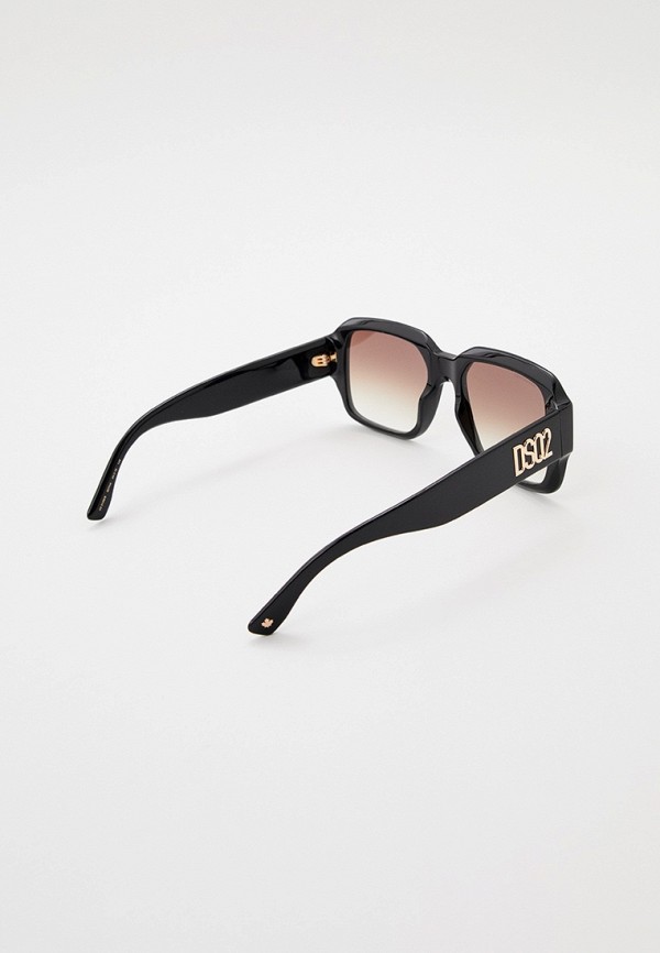 Очки солнцезащитные Dsquared2 D2 0106/S 807, цвет: черный, RTLADE020701 ...