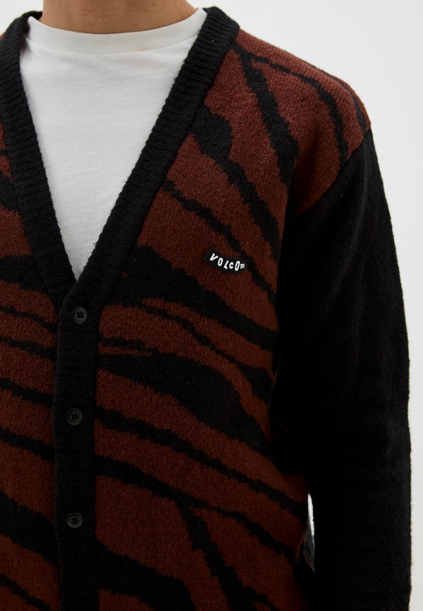 Кардиган Volcom Anarchietour Cardigan, цвет: коричневый, RTLADE081201 ...