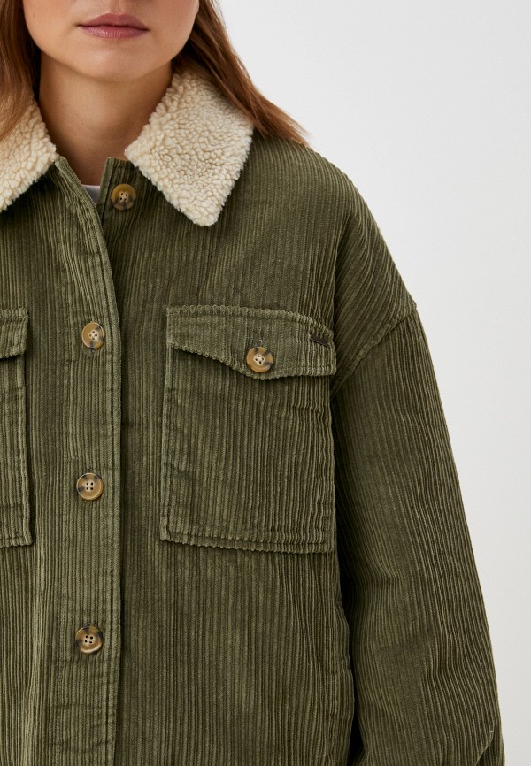 Куртка утепленная Billabong LUCKY CORD J, цвет: хаки, RTLADE151501 ...