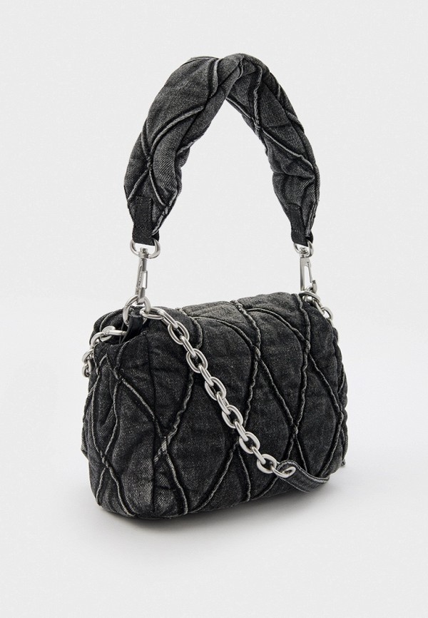 Сумка Diesel CHARM-D SHOULDER S, цвет: серый, RTLADE261401 — купить в ...