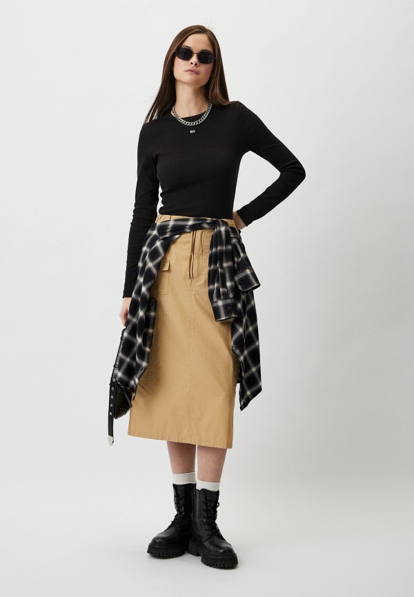 Лонгслив Tommy Jeans, цвет: черный, RTLADE561201 — купить в интернет ...