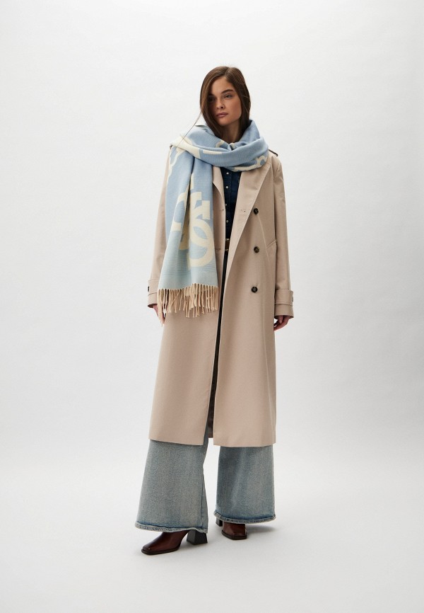 Палантин Guess, цвет: голубой, RTLADE599601 — купить в интернет ...