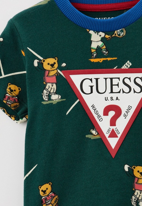 Костюм спортивный Guess, цвет: зеленый, RTLADE681301 — купить в ...