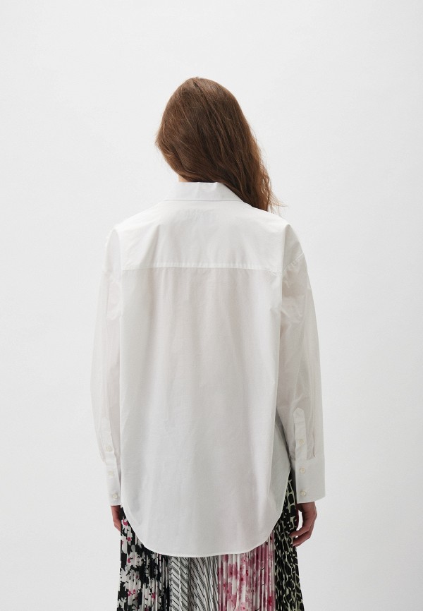 Рубашка MSGM, цвет: белый, RTLADE917701 — купить в интернет-магазине Lamoda