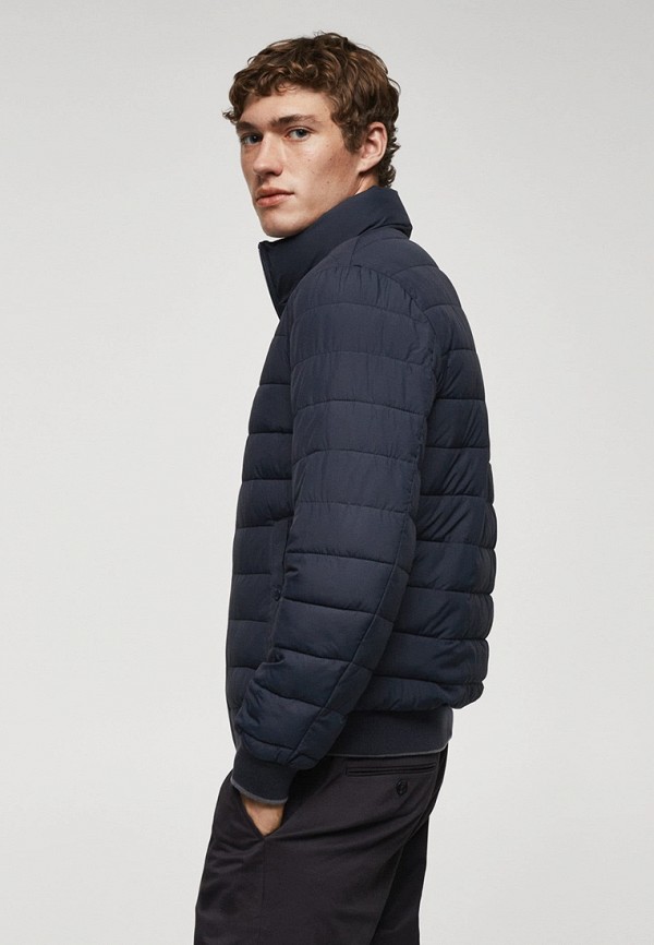Куртка утепленная Mango Man BORRY, цвет: синий, RTLADF618501 — купить в ...