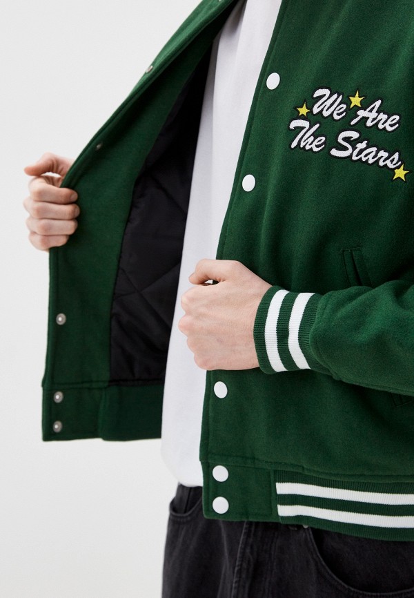 Куртка утепленная Obey WIZARD VARSITY, цвет: зеленый, RTLADF657301 ...