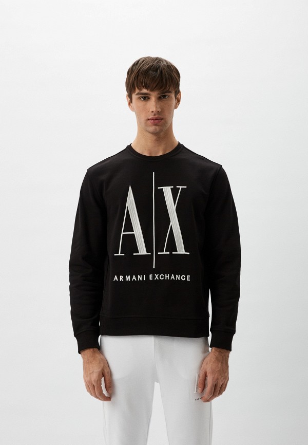 Свитшот Armani Exchange, цвет: черный, RTLADF949101 — купить в интернет ...