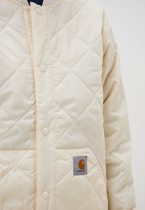 Куртка утепленная Carhartt WIP, цвет: бежевый, RTLADG112201 — купить в ...