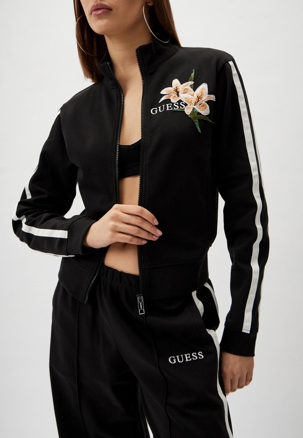 Олимпийка Guess, цвет: черный, RTLADG885301 — купить в интернет ...