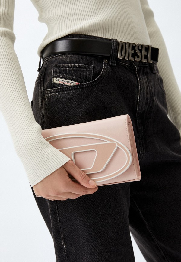 Сумка Diesel 1DR WALLET STRAP, цвет: розовый, RTLADH205101 — купить в ...