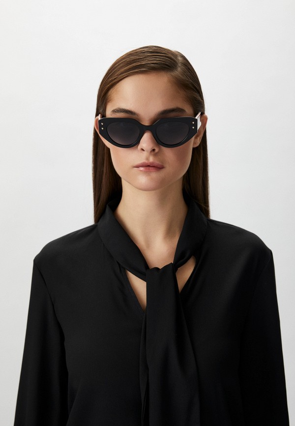 Очки солнцезащитные Carolina Herrera HER 0221/G/S 3H2, цвет: черный ...