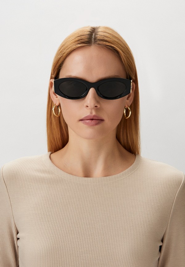 Очки солнцезащитные Miu Miu MU 11WS 1AB5S0, цвет: черный, RTLADI106301 ...