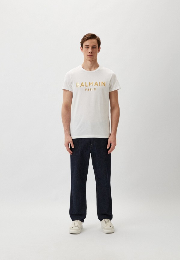 Футболка Balmain, цвет: белый, RTLADI281701 — купить в интернет ...