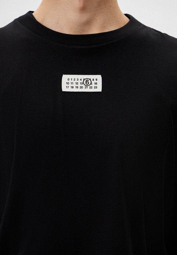 Лонгслив MM6 Maison Margiela, цвет: черный, RTLADI300001 — купить в ...