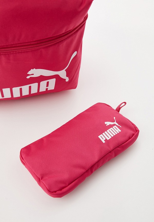 Рюкзак и пенал PUMA Phase Backpack Set, цвет: фуксия, RTLADI397201 ...